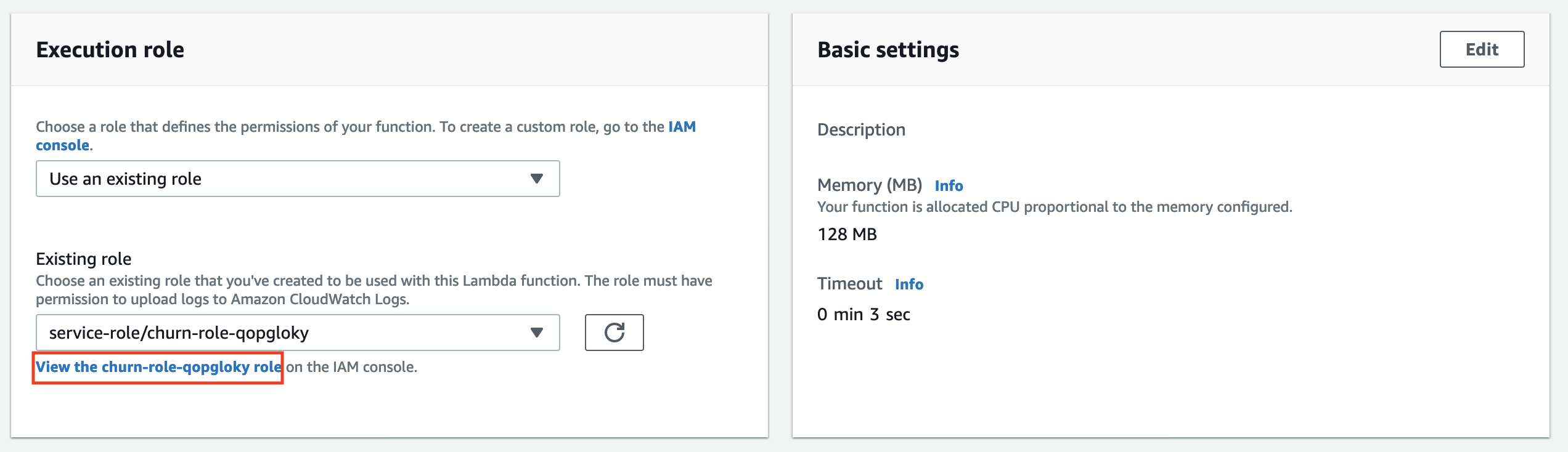 Add Permissions To A Lambda Function Amazon Sagemaker Churn Prediction And Fraud Detection